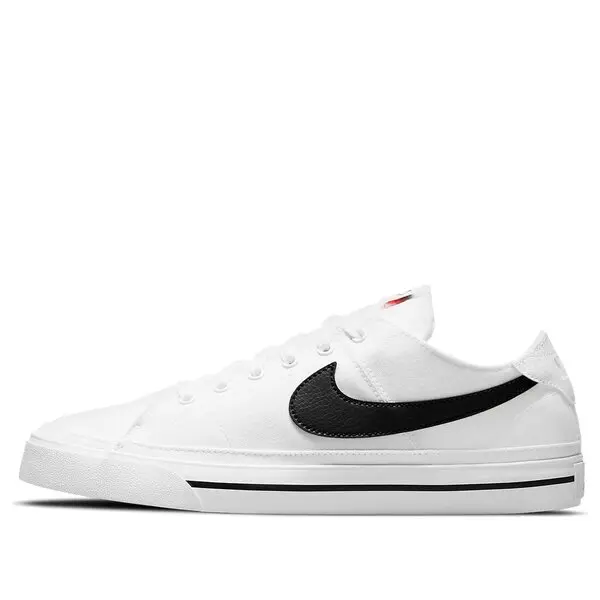 Nike Court Legacy Canvas Sneakers - White/black