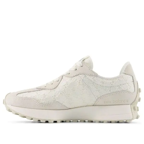 NEW BALANCE 327 Lace Up Sneakers - Sea Salt