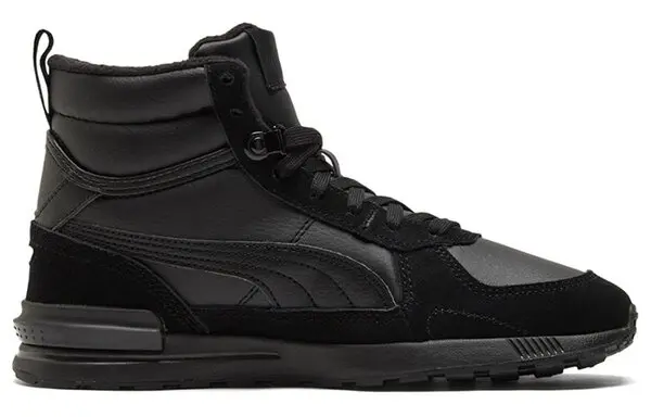 PUMA Graviton Mid High Top Sneakers - Black