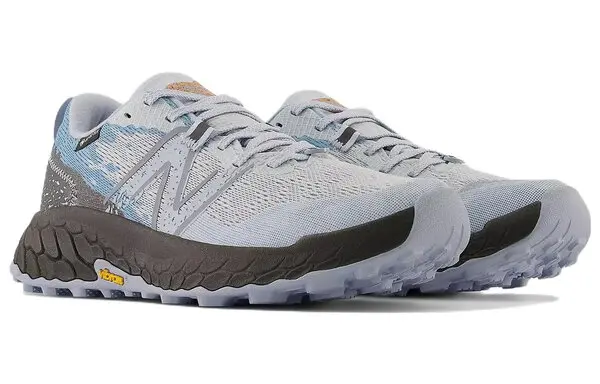 NEW BALANCE Fresh Foam X Hierro V7 Gtx Low Top Sneakers - Gray/black/blue