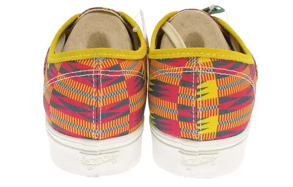 VANS Union X Comfycush Authentic "red Yellow" Low Top Sneakers