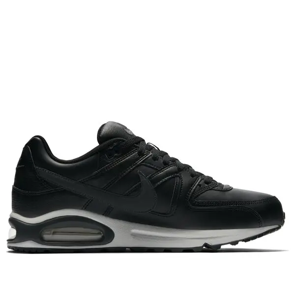 Nike Max Command Leather Sneakers - Black