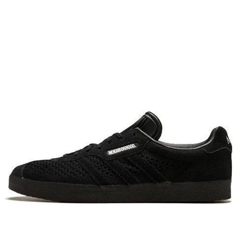 Adidas Neighborhood X Gazelle Super "triple Black - Black/black/black