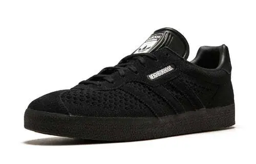 Adidas Neighborhood X Gazelle Super "triple Black - Black/black/black