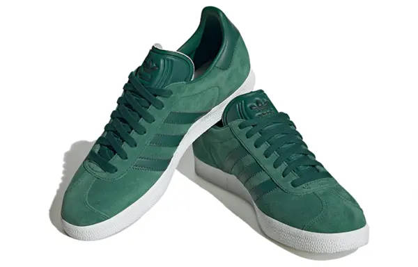 Adidas Gazelle Low Top Sneakers - Tech Forest/collegiate Green/cloud White
