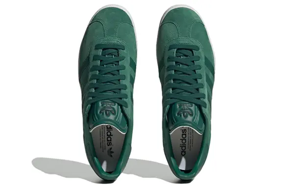 Adidas Gazelle Low Top Sneakers - Tech Forest/collegiate Green/cloud White