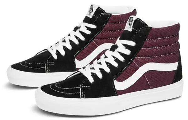 VANS Sk8-hi High Top Sneakers - Red