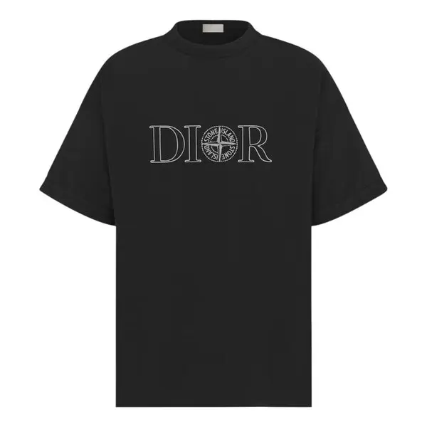 Dior X Stone Island T-shirt - Black