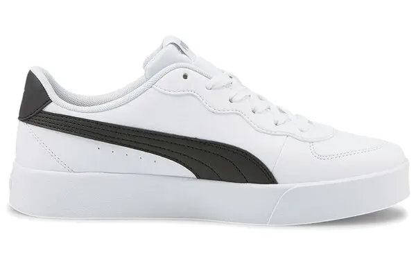 PUMA Skye Clean Low Top Sneakers - White/black