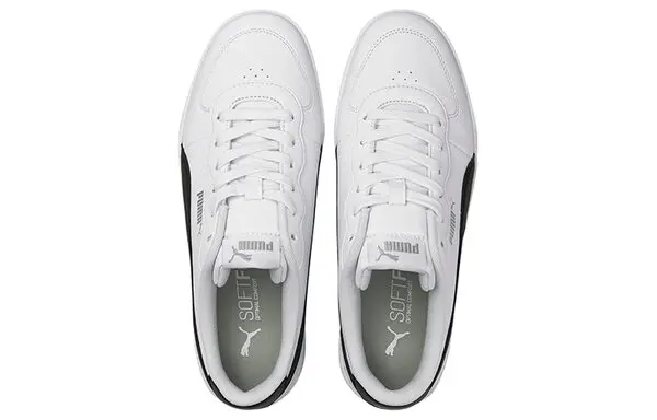 PUMA Skye Clean Low Top Sneakers - White/black