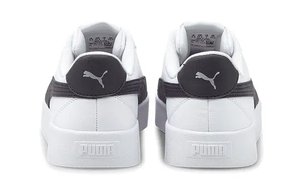 PUMA Skye Clean Low Top Sneakers - White/black