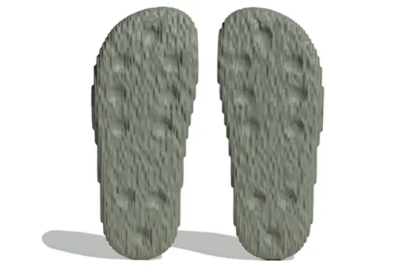 Adidas Adilette 22 Slides - Silver Green/silver Green/core Black