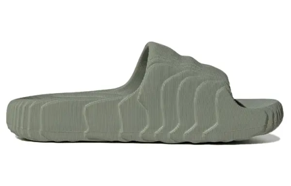 Adidas Adilette 22 Slides - Silver Green/silver Green/core Black