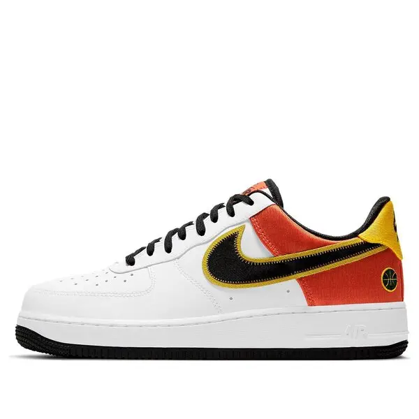 Nike Force 1 Low "roswell Raygun" Sneakers - White/black/orange Flash