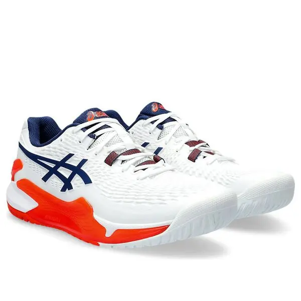 Asics Gel-resolution Athletic Sneakers - White/blue Expanse