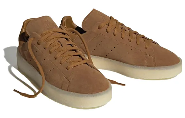 Adidas Stan Smith Crepe Sneakers - Bronze Strata/preloved Brown/bronze Strata