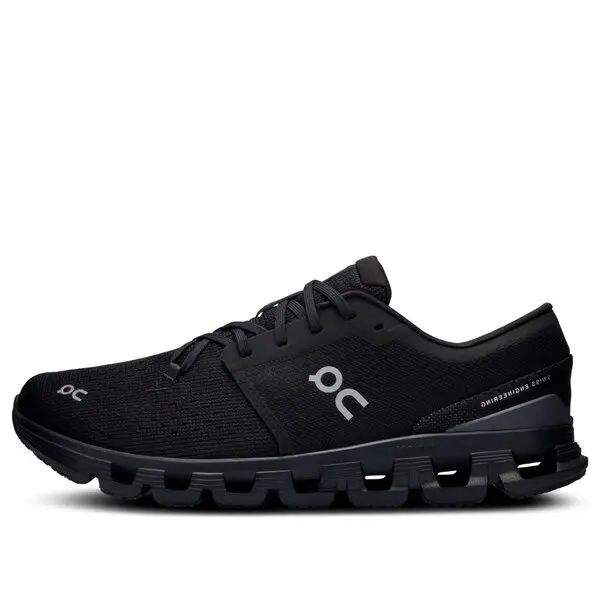 On Cloud X 4 Athletic Sneakers - Black/eclipse