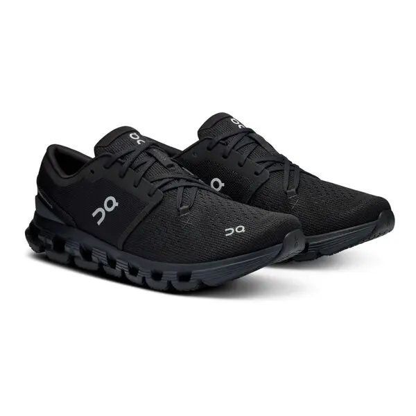 On Cloud X 4 Athletic Sneakers - Black/eclipse