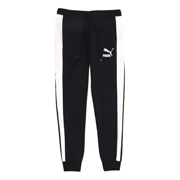 PUMA Iconic T7 Track Pants 'black White - Black/white