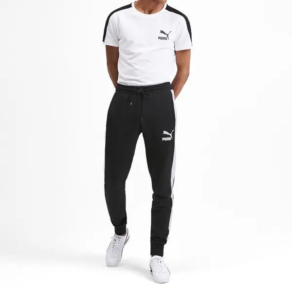 PUMA Iconic T7 Track Pants 'black White - Black/white