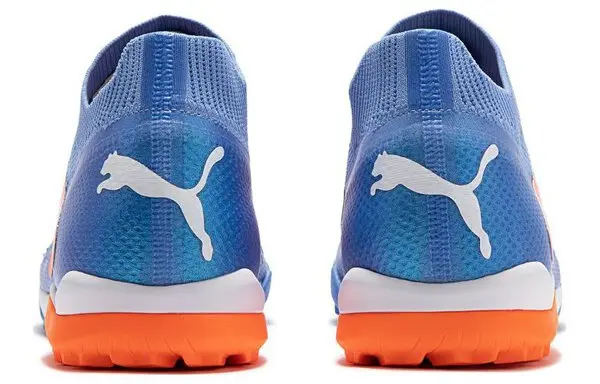 PUMA Future Ultimate Cage "blue Ultra Orange" Football Cleats - Blue/white/ultra Orange