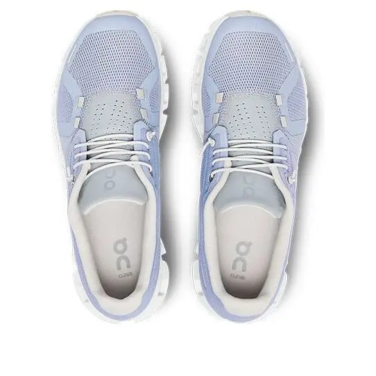 On Cloud 5 Nimbus Alloy - Purple/white