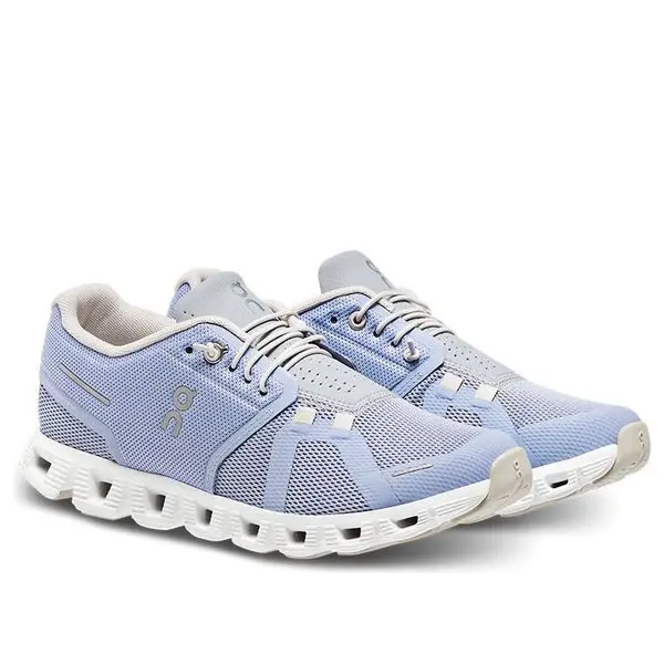 On Cloud 5 Nimbus Alloy - Purple/white
