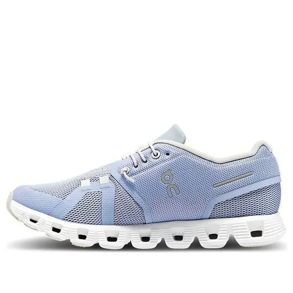 On Cloud 5 Nimbus Alloy - Purple/white