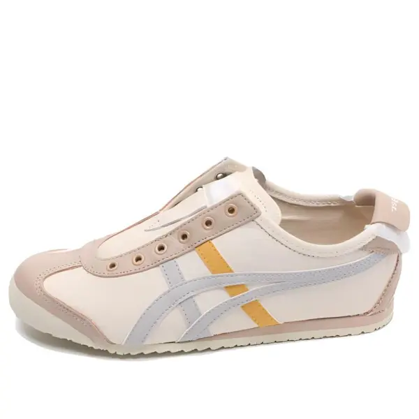 Onitsuka Tiger Mexico 66 Slip-on Sneakers - Beige/orange/grey