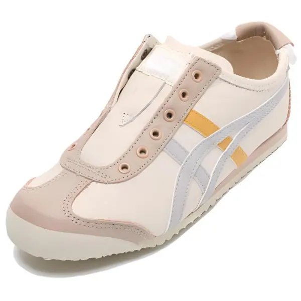 Onitsuka Tiger Mexico 66 Slip-on Sneakers - Beige/orange/grey
