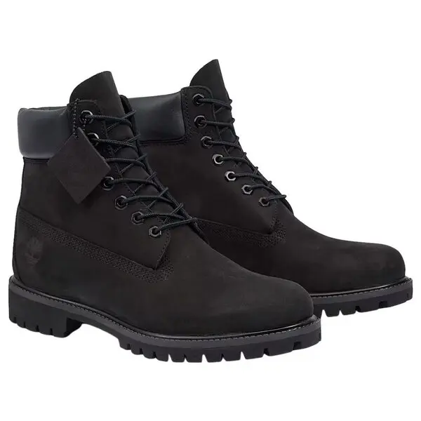 Timberland Premium 6-inch Waterproof Lace-up Boots - Black