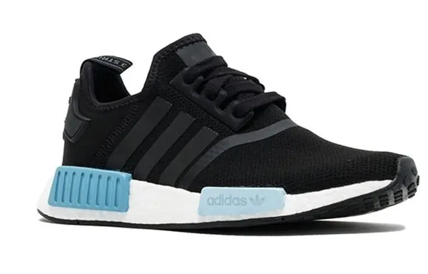 Adidas Nmd_r1 'icey Blue' Sneakers - Black/icey Blue