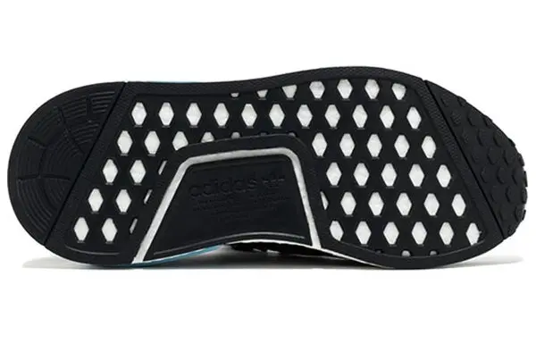 Adidas Nmd_r1 'icey Blue' Sneakers - Black/icey Blue