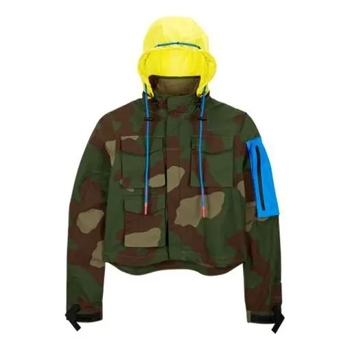 Nike X Off-white Camouflage Hooded Jacket