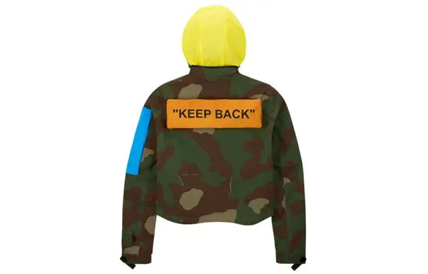 Nike X Off-white Camouflage Hooded Jacket