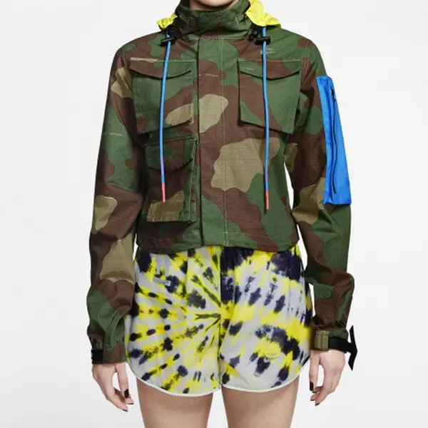 Nike X Off-white Camouflage Hooded Jacket