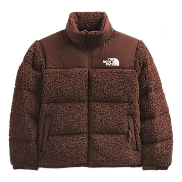 The North Face High Pile 600 Fill Down Nuptse Jacket - Dark Oak