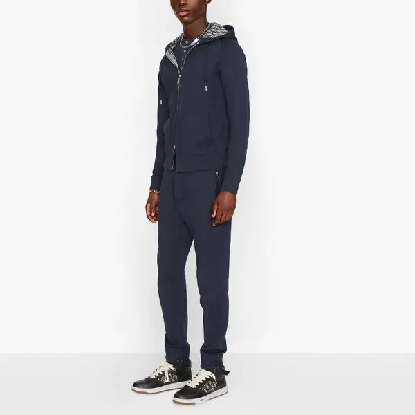 Dior Ss21 Loose Zipper Hooded Jacket