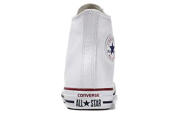 CONVERSE Chuck Taylor All Star Leather High Top Sneakers - White