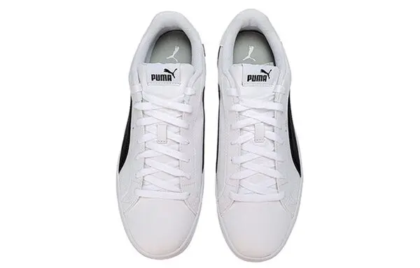 PUMA Smash Vulc V3 Lo Sneakers - White/black