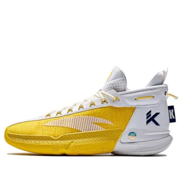 ANTA Kt9 Klay Thompson Athletic Sneakers - Yellow/white