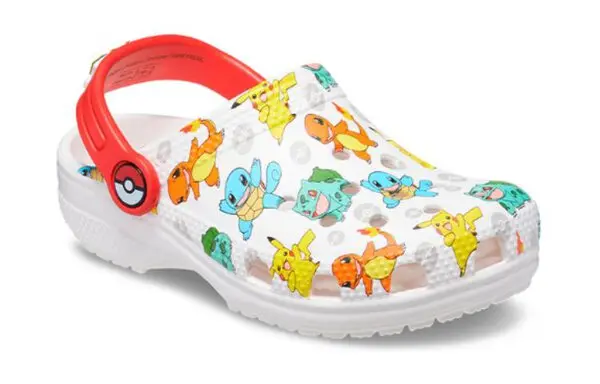 CROCS X Pokemon Classic Clogs - White/multi-color