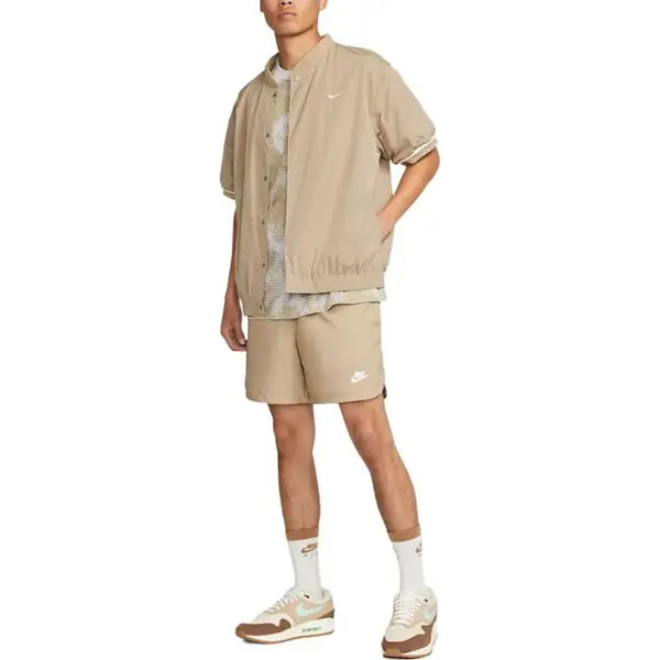 Nike Club Woven Lined Flow Shorts - Khaki