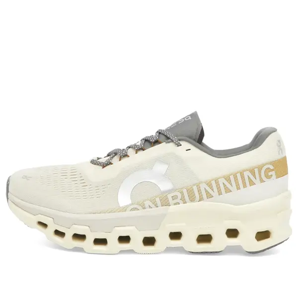 On Cloudmonster 2 Athletic Sneakers - Cream/ice