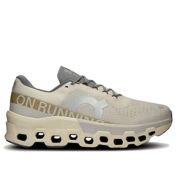 On Cloudmonster 2 Athletic Sneakers - Cream/ice