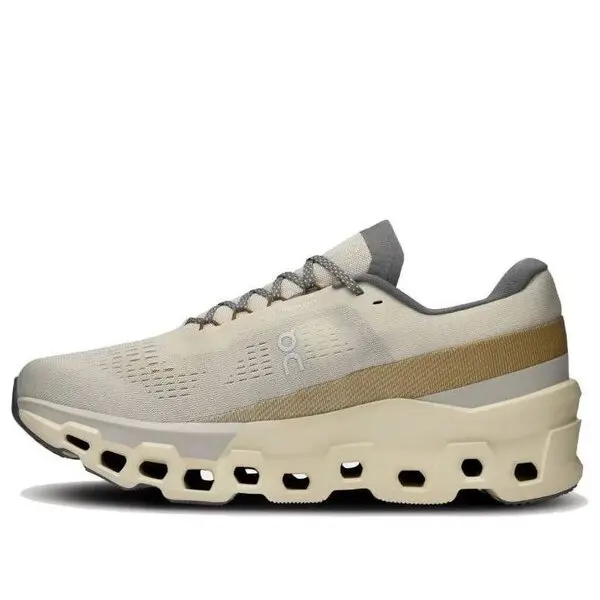 On Cloudmonster 2 Athletic Sneakers - Cream/ice
