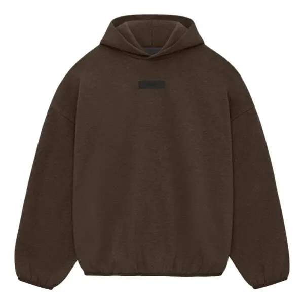 Fear Of God Ss24 Hoodie 'heather Wood - Brown