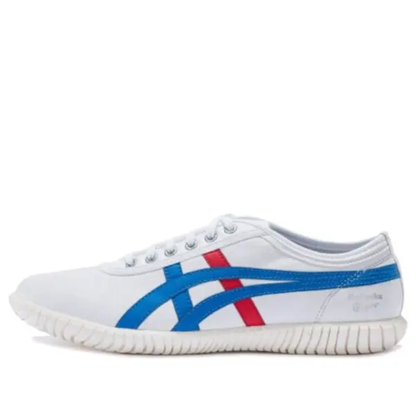 Onitsuka Tiger Tsunahiki Lace-up Sneakers - White/blue/red