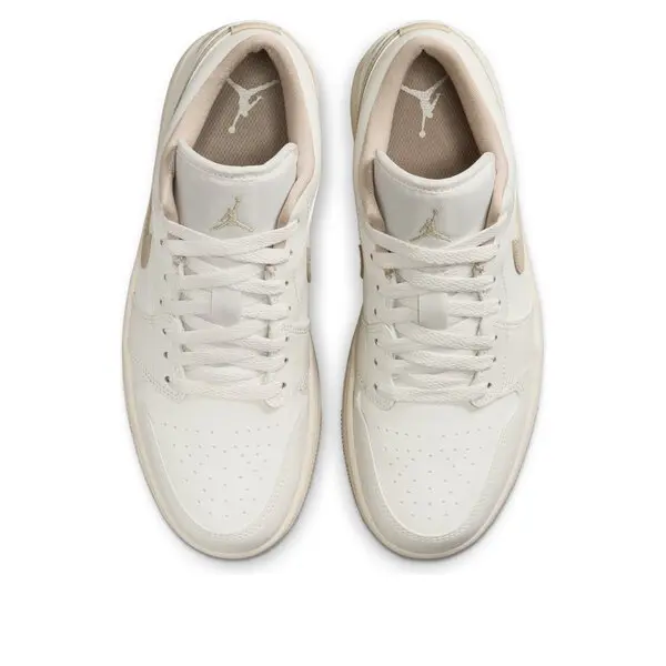 JORDAN Air 1 Low Sneakers - Sail/pale Ivory/rattan