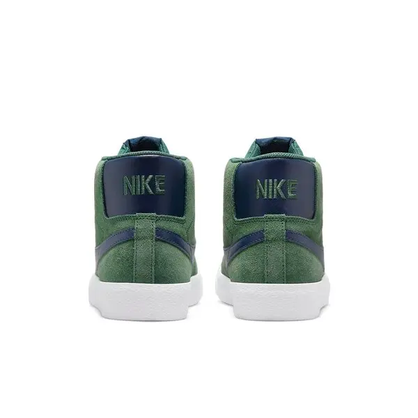 Nike Zoom Blazer Mid Sb High Top Sneakers - Green/blue